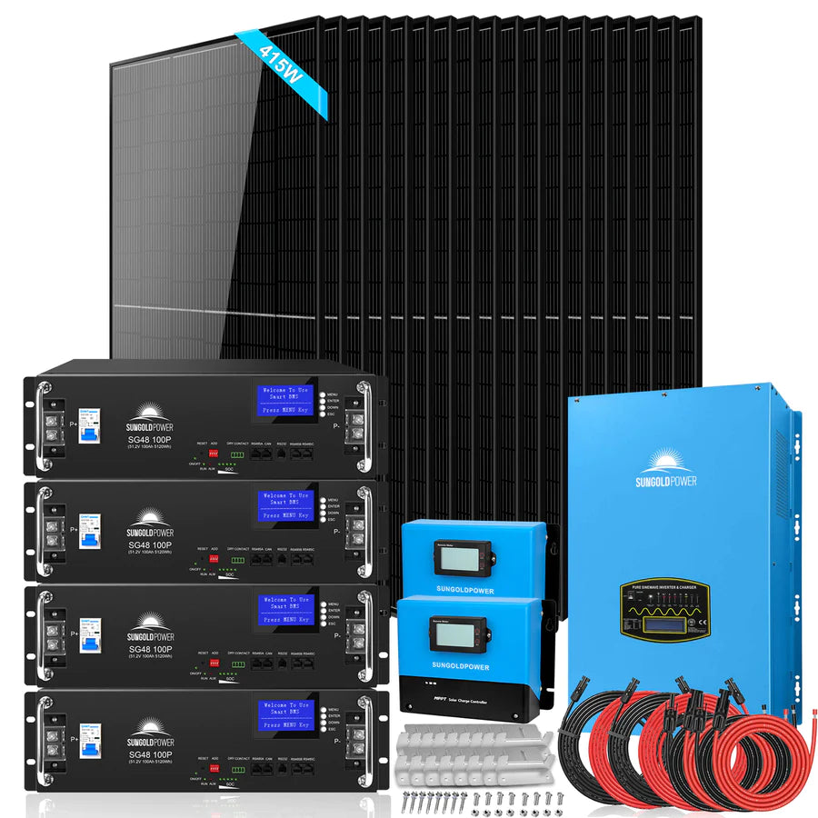 Full Off Grid Solar Power Systems | Eco Solar Kits