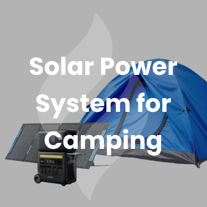 Solar Power System for Camping | Eco Solar Kits